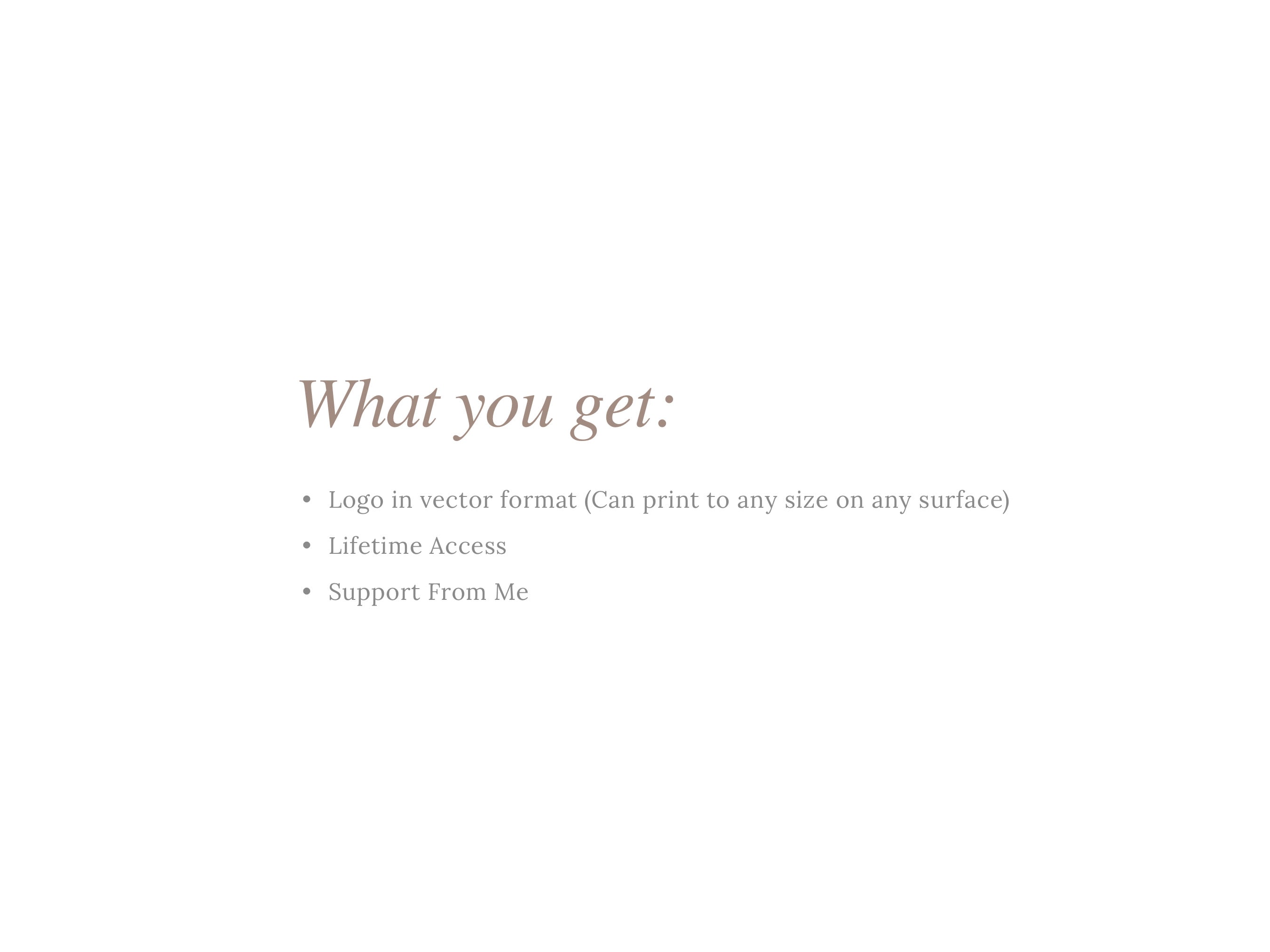 Custom Simple Text Logo, Modern Minimalistic Business Logo - Etsy