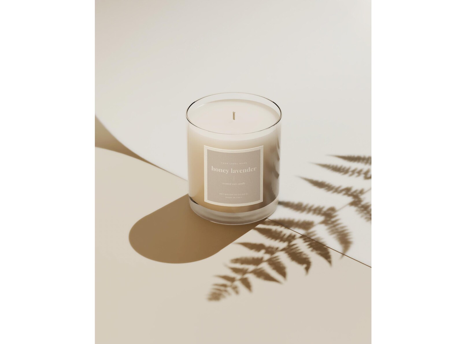 DYI Custom Candle Brand Label Template | Canva Editable & Printable ...