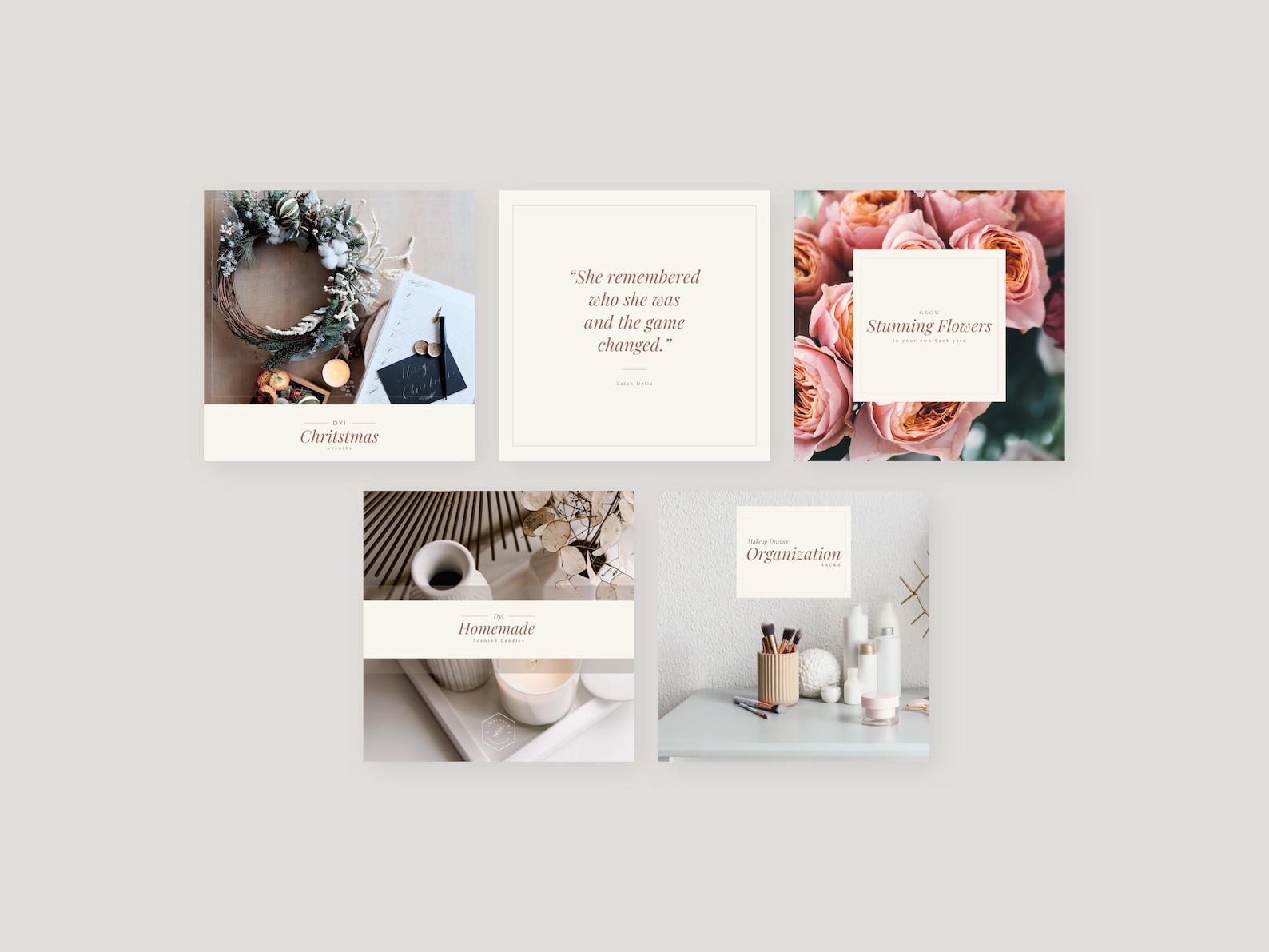 15 Instagram Posts Canva Template Instagram Post Cover - Etsy