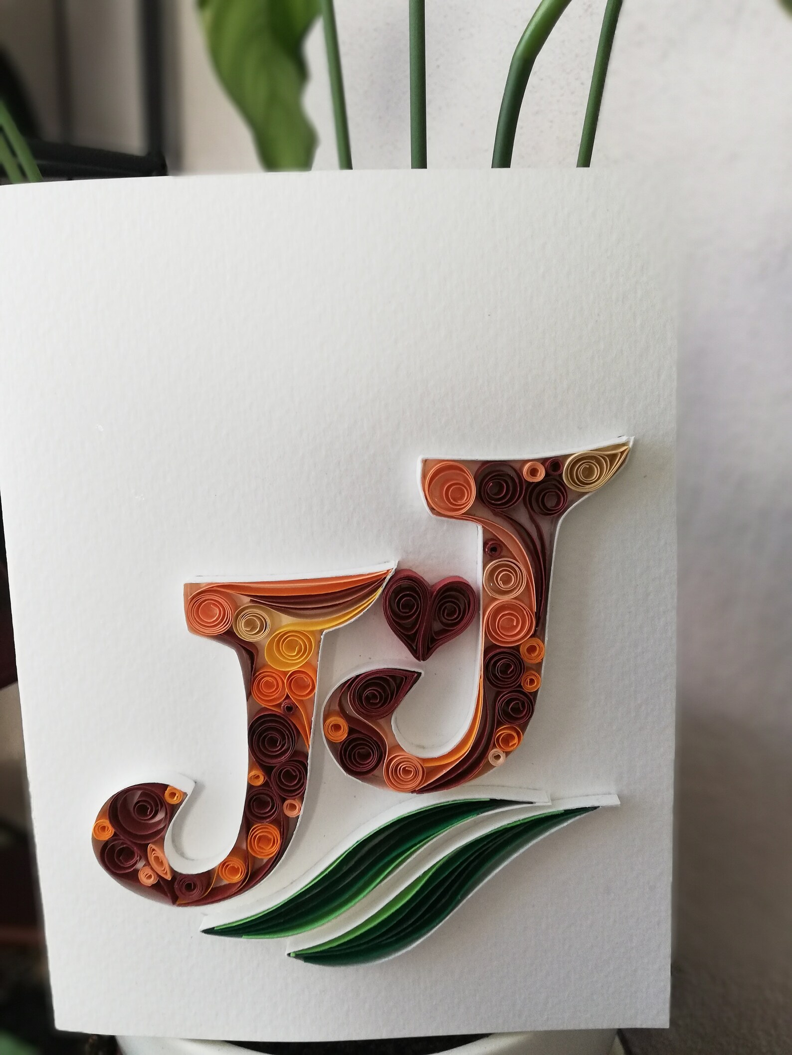 JJ LETTER JJ - Etsy
