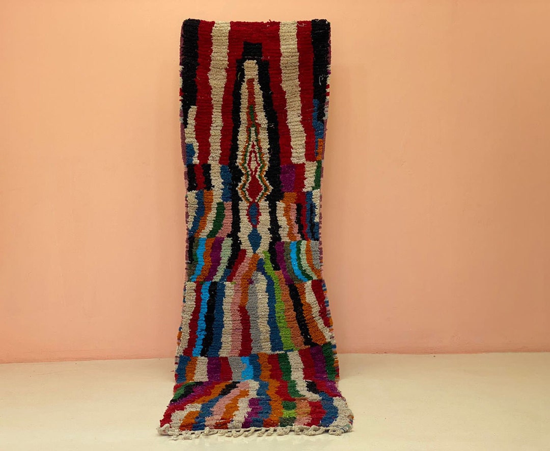Luxurious Berber Runner-geometric Custom Runner-fabulous Wool Runner ...