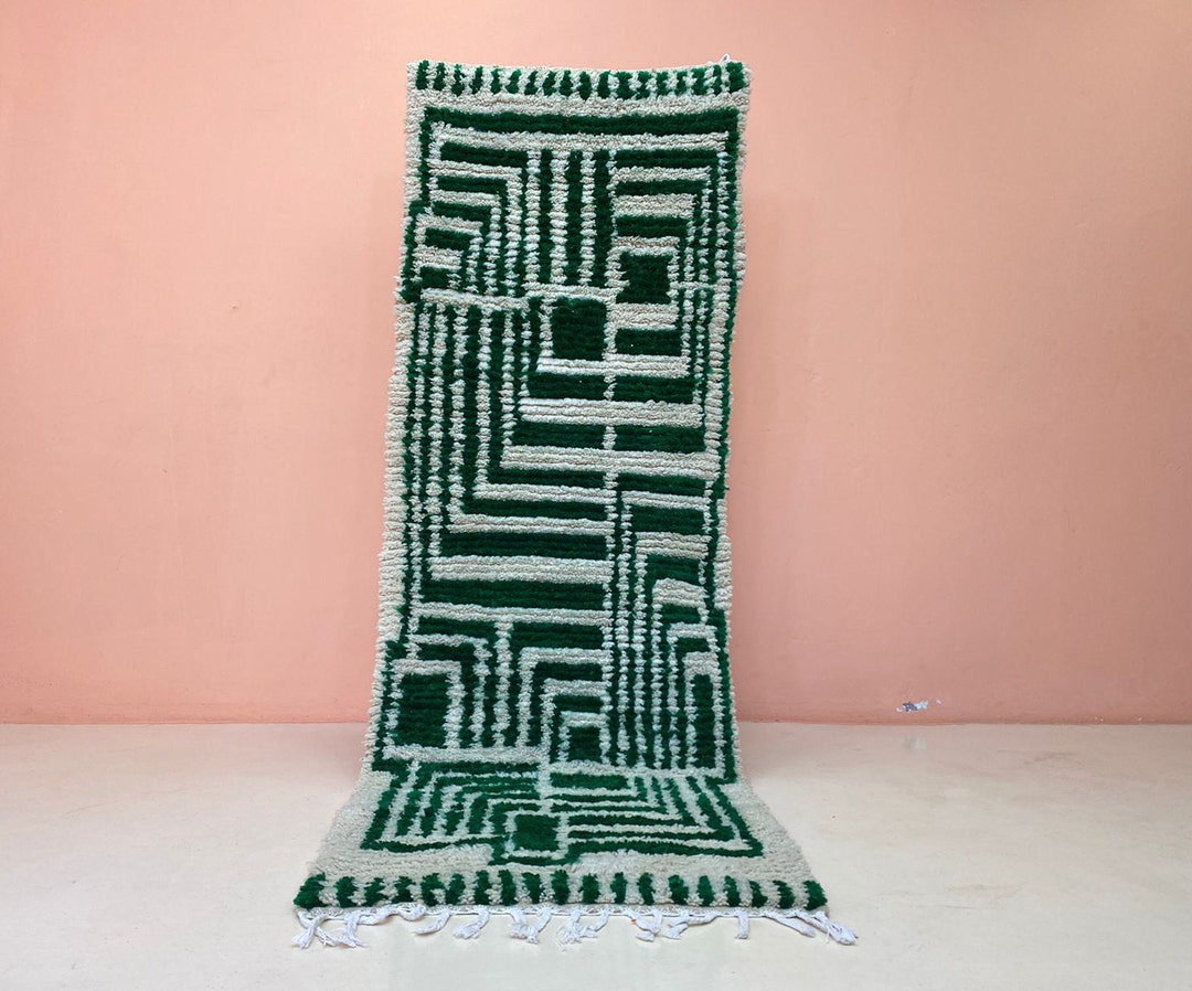 Luxurious Custom Runner-fabulous Custom Runner-2x12 Green Custom Runner ...