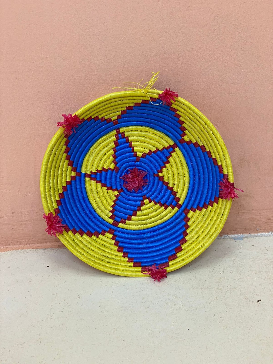 Berber Wall Basket-decorative Moroccan Tray-moroccan Wall Baskets-wall ...