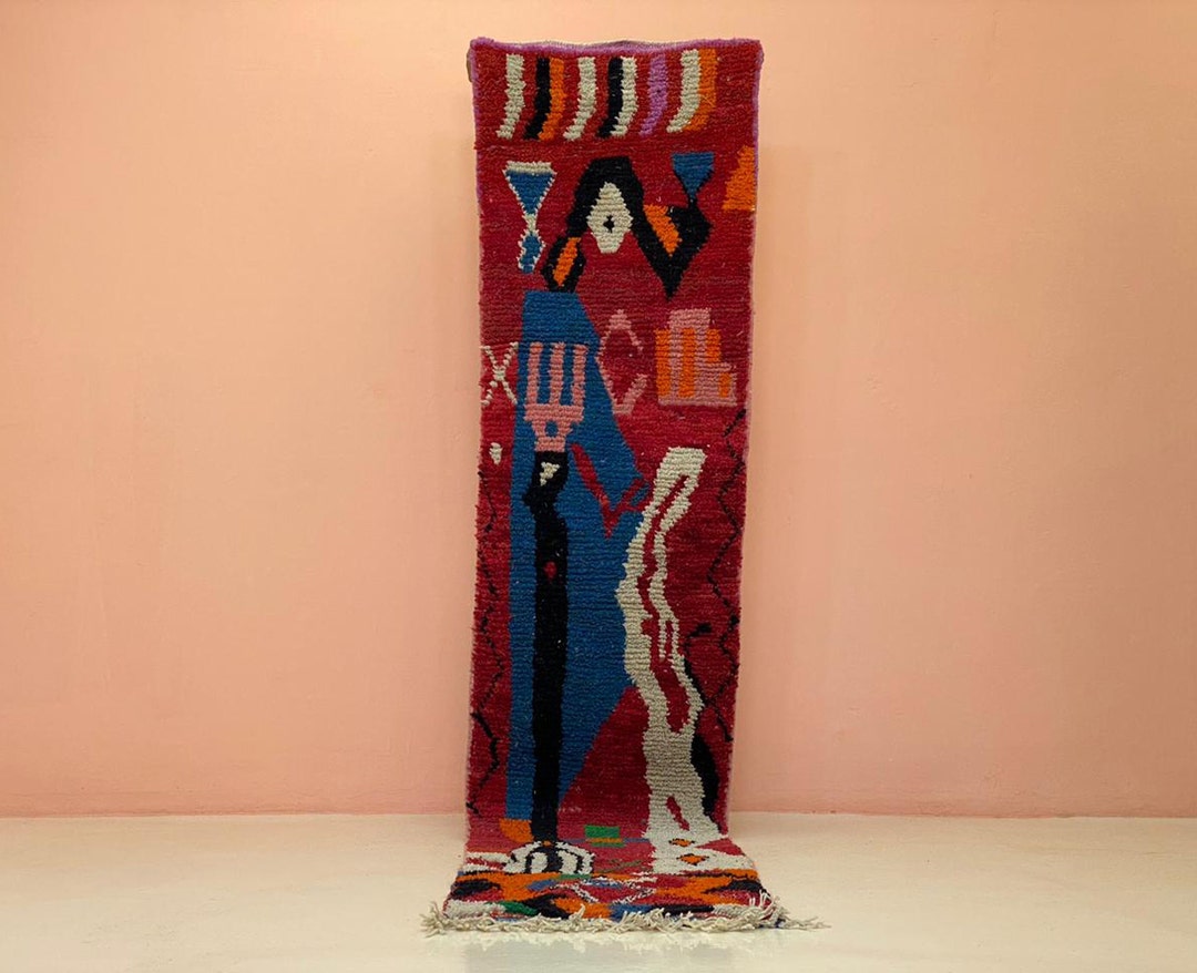 Custom Moroccan Runner-geometric Custom Runner-moroccan Wool Runner ...