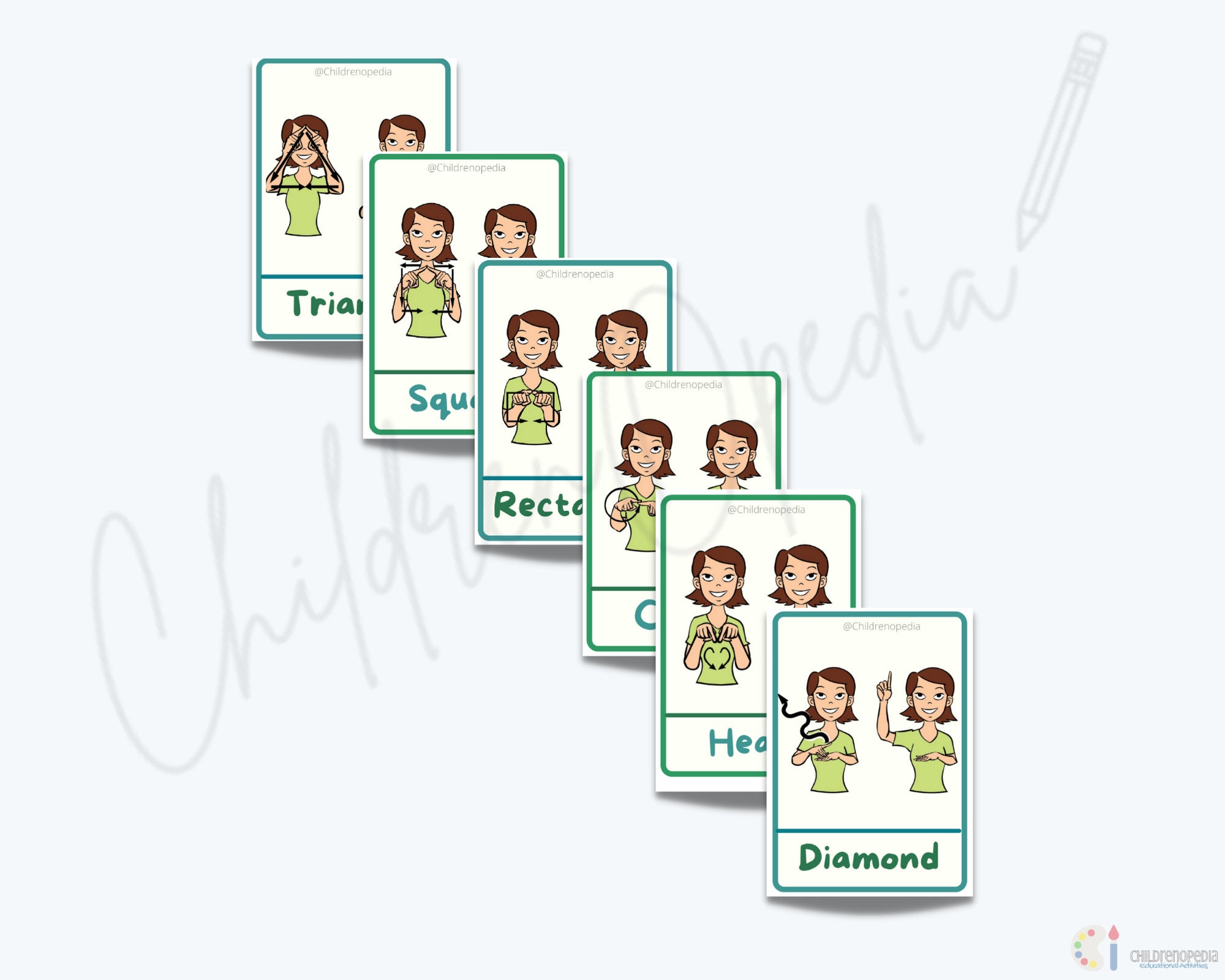 ASL Bundle for Toddlers, Preschool, Pre-k, Kindergarten, Digital ...