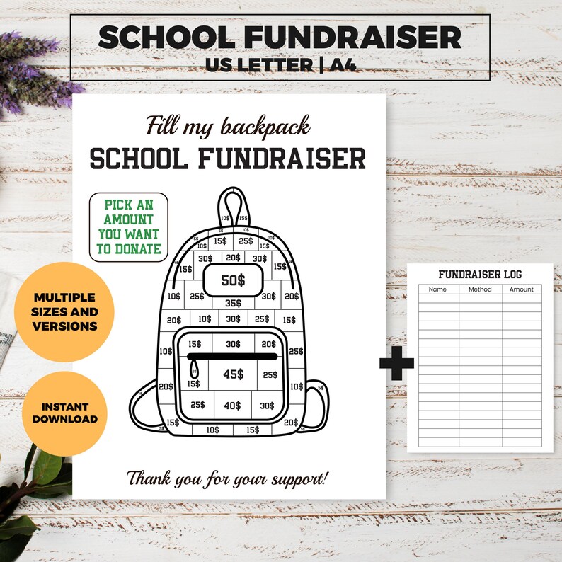 School Fundraiser, School Event Fundraising, Fill My Love for Education ...