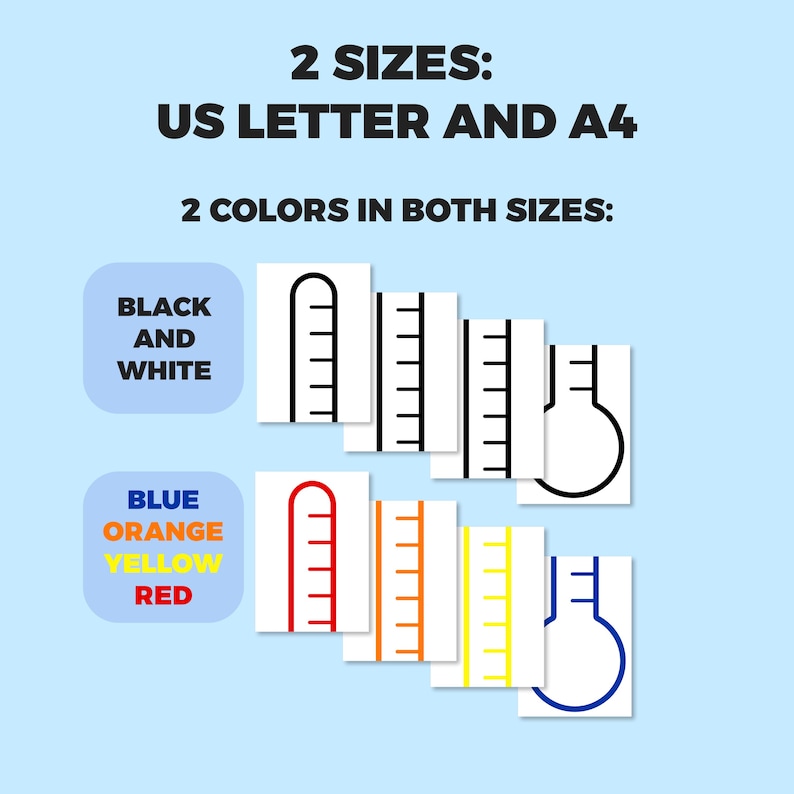 Printable Fundraising Thermometer for Nonprofit Fundraiser Tracker ...