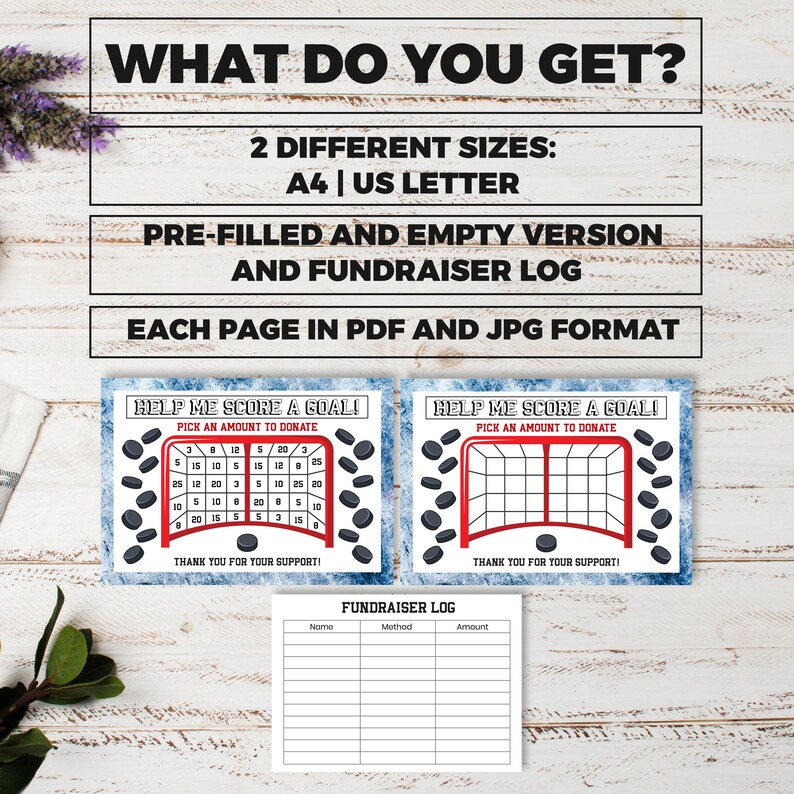 Hockey Fundraiser, Ice Hockey Donations, Fill My Love for Black Out ...