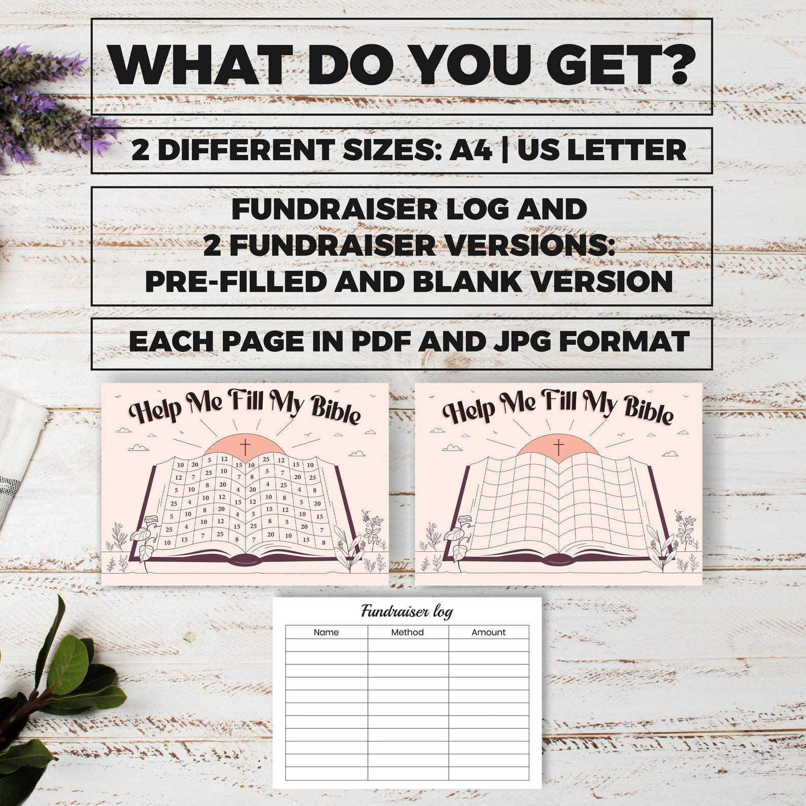 Help Me Fill My Bible Church Fundraiser, Mission Trip, Fill in ...