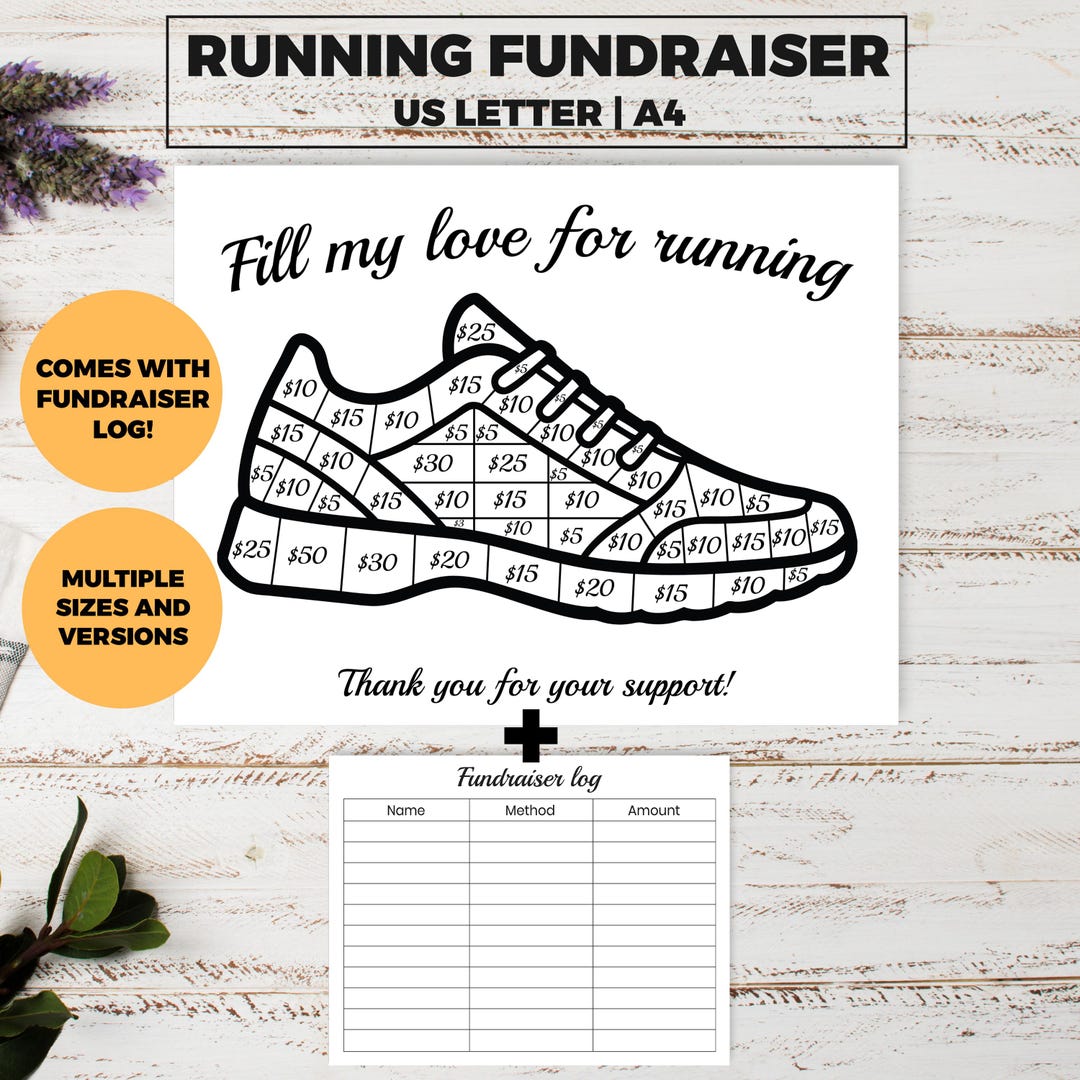 Fill My Love for Running Fundraiser, Black Out My Board, Race ...