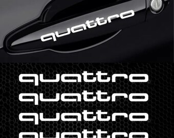 White Quattro Stickers - Etsy