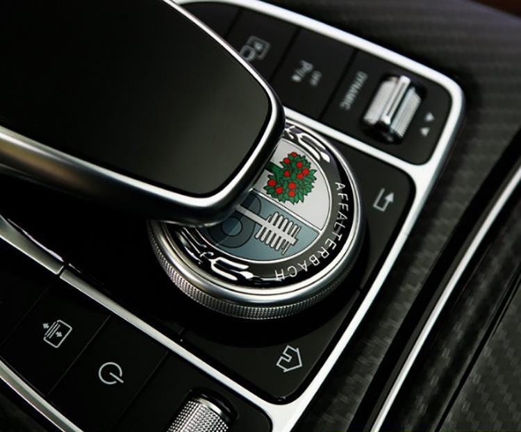 1 AMG Emblem Logo for Mercedes Central Multimedia or 52mm Steering ...