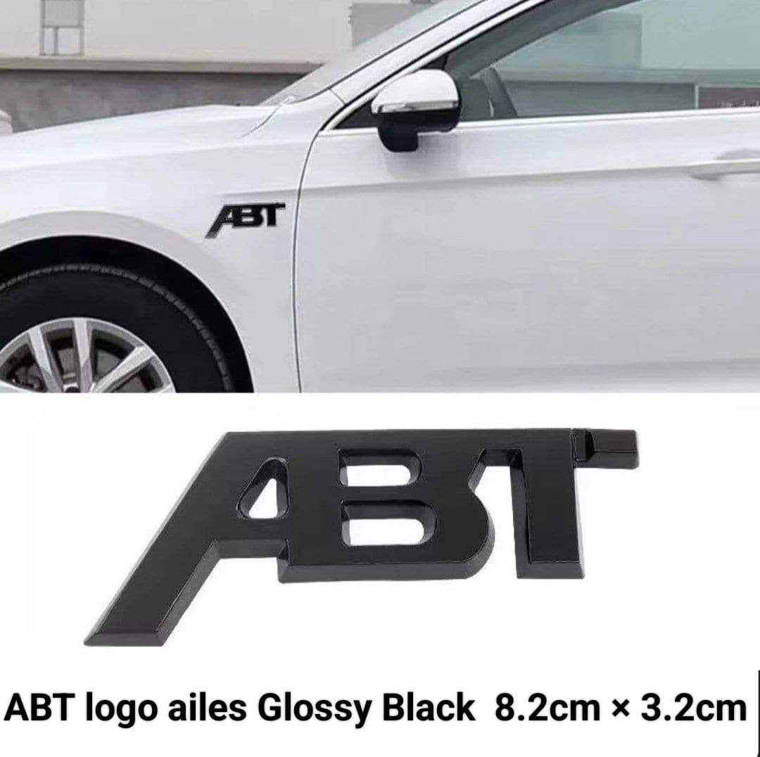 1 Logo-abt Emblem Stickers for Fenders in Glossy Black - Etsy