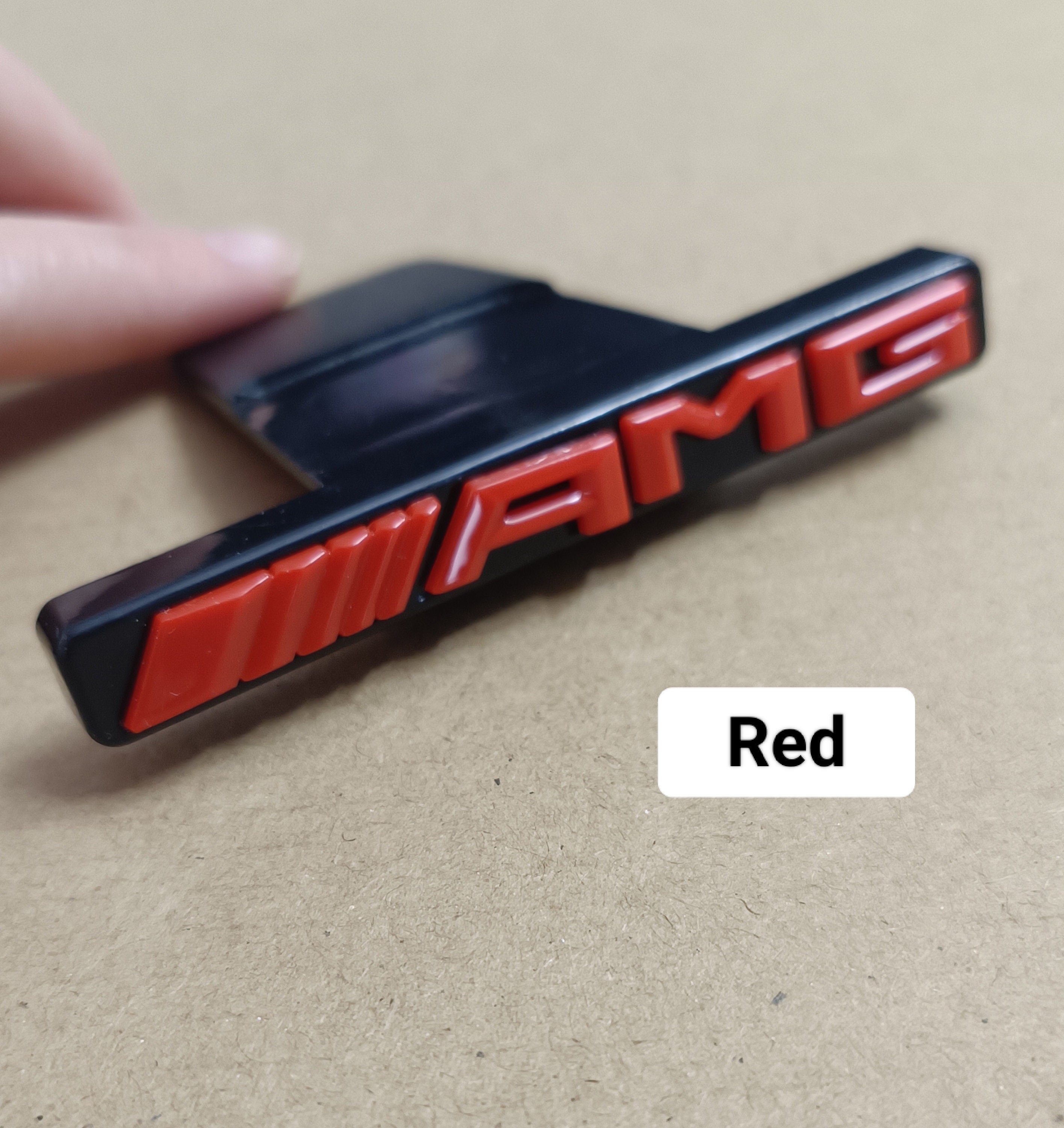 1 X AMG Front Grill Grille Logo Badge Amg Emblem Stickers - Etsy
