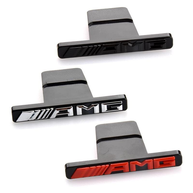 1 X AMG Front Grill Grille Logo Badge Amg Emblem Stickers - Etsy