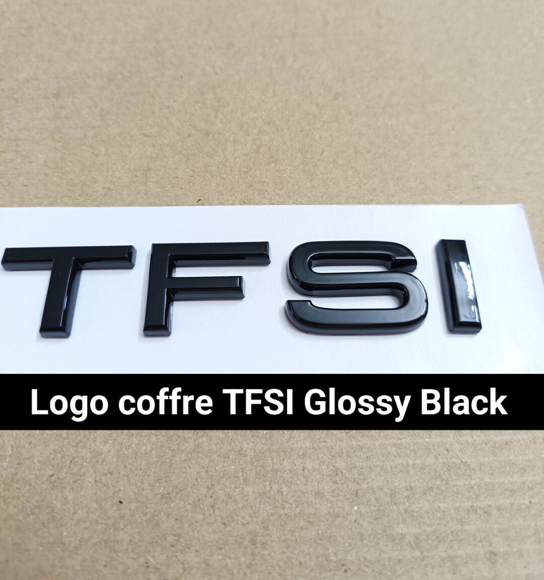 1 Logo Emblem TFSI Rear Trunk Sticker in Glossy Black 100mm20mm - Etsy