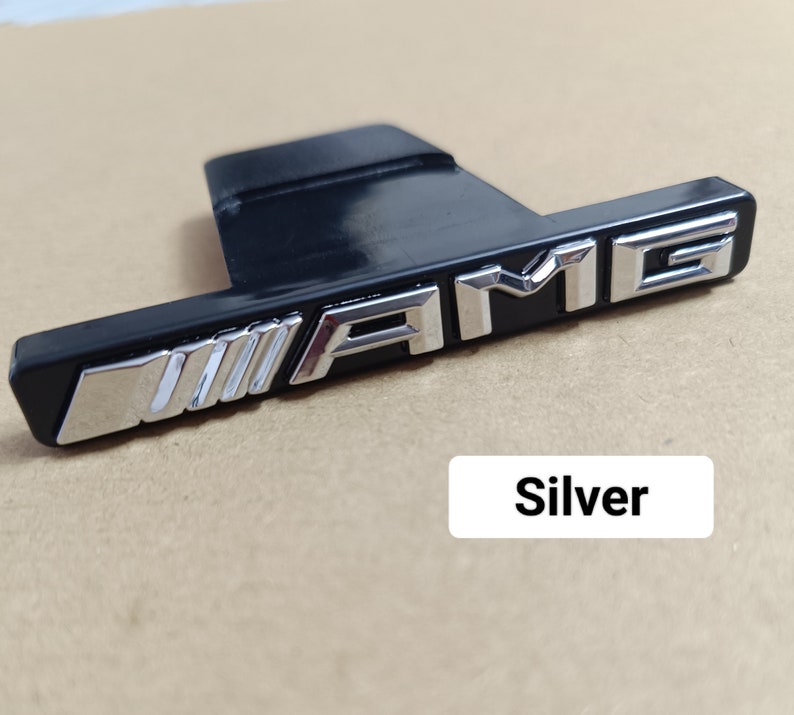 1 X AMG Front Grill Grille Logo Badge Amg Emblem Stickers - Etsy