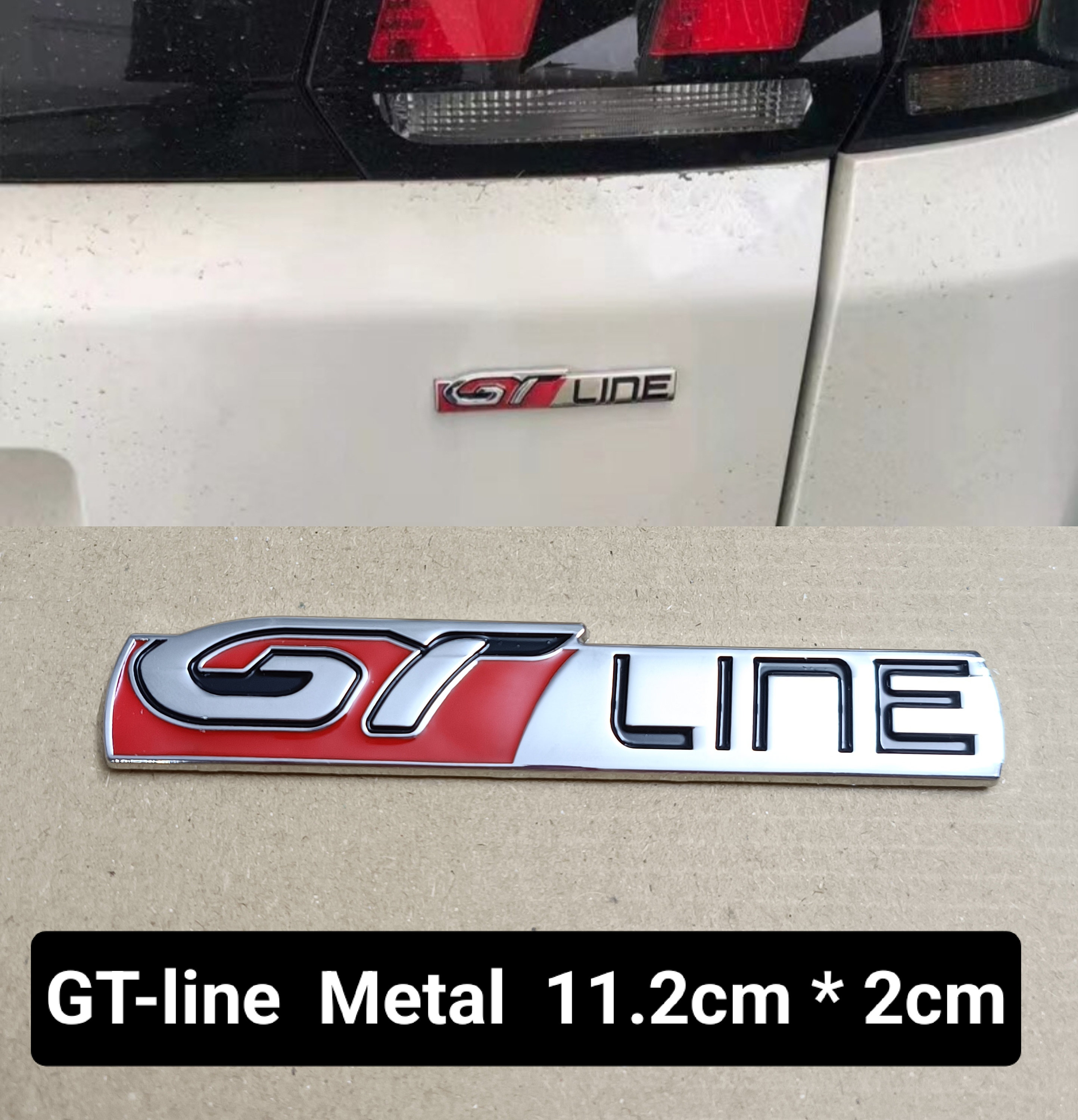 1 GT-line logo Sticker Badge 3D Metal forPeugeot box Emblem - Etsy France
