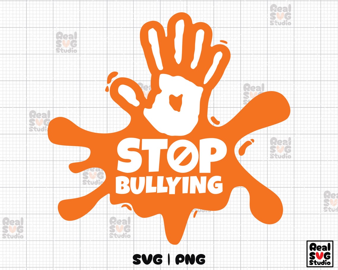 Stop Bullying SVG PNG Anti Bullying Shirt Svg Be Kind Svg Kindness Svg ...