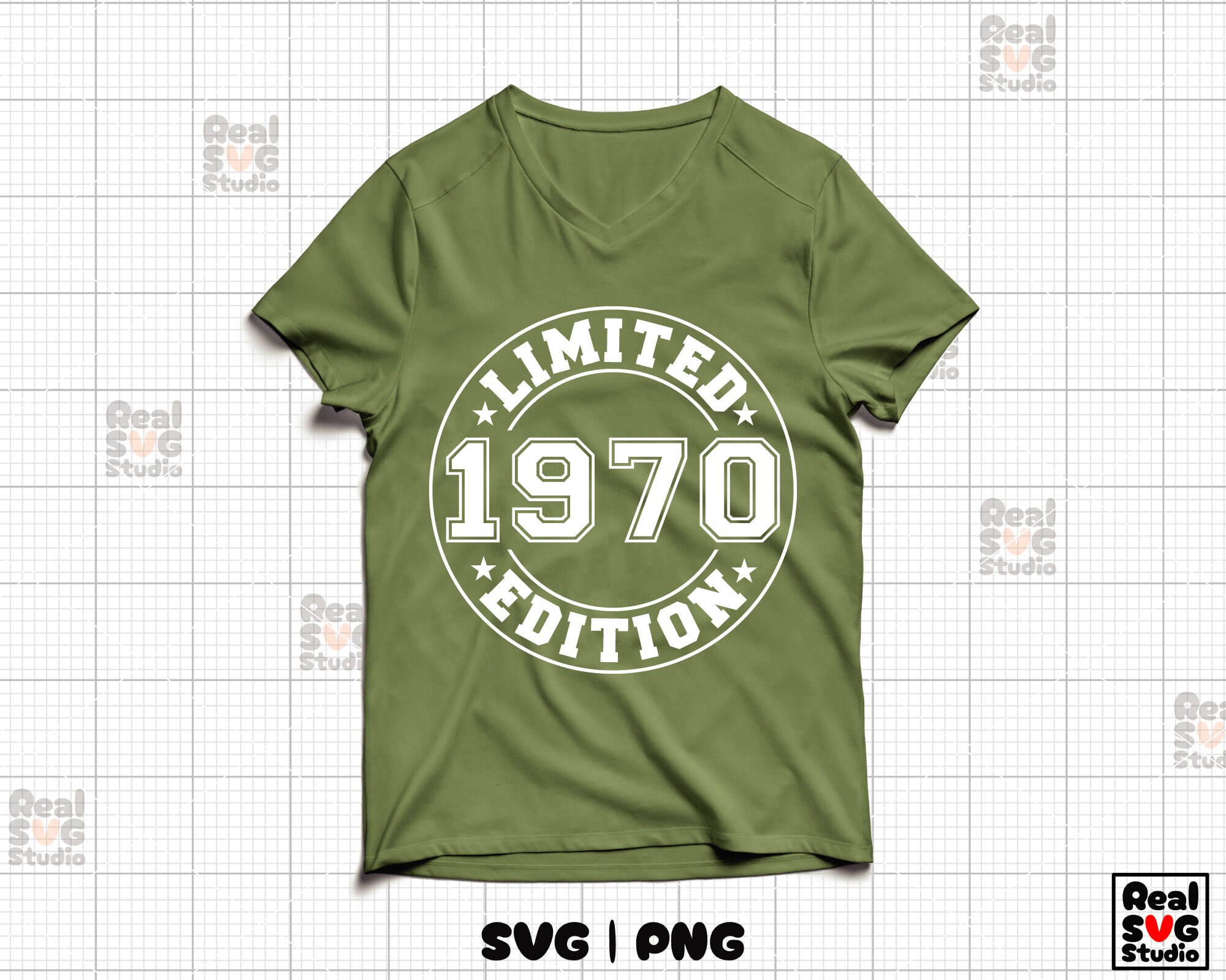 1970 Limited Edition SVG, PNG : 55th Birthday Cut Files - Etsy