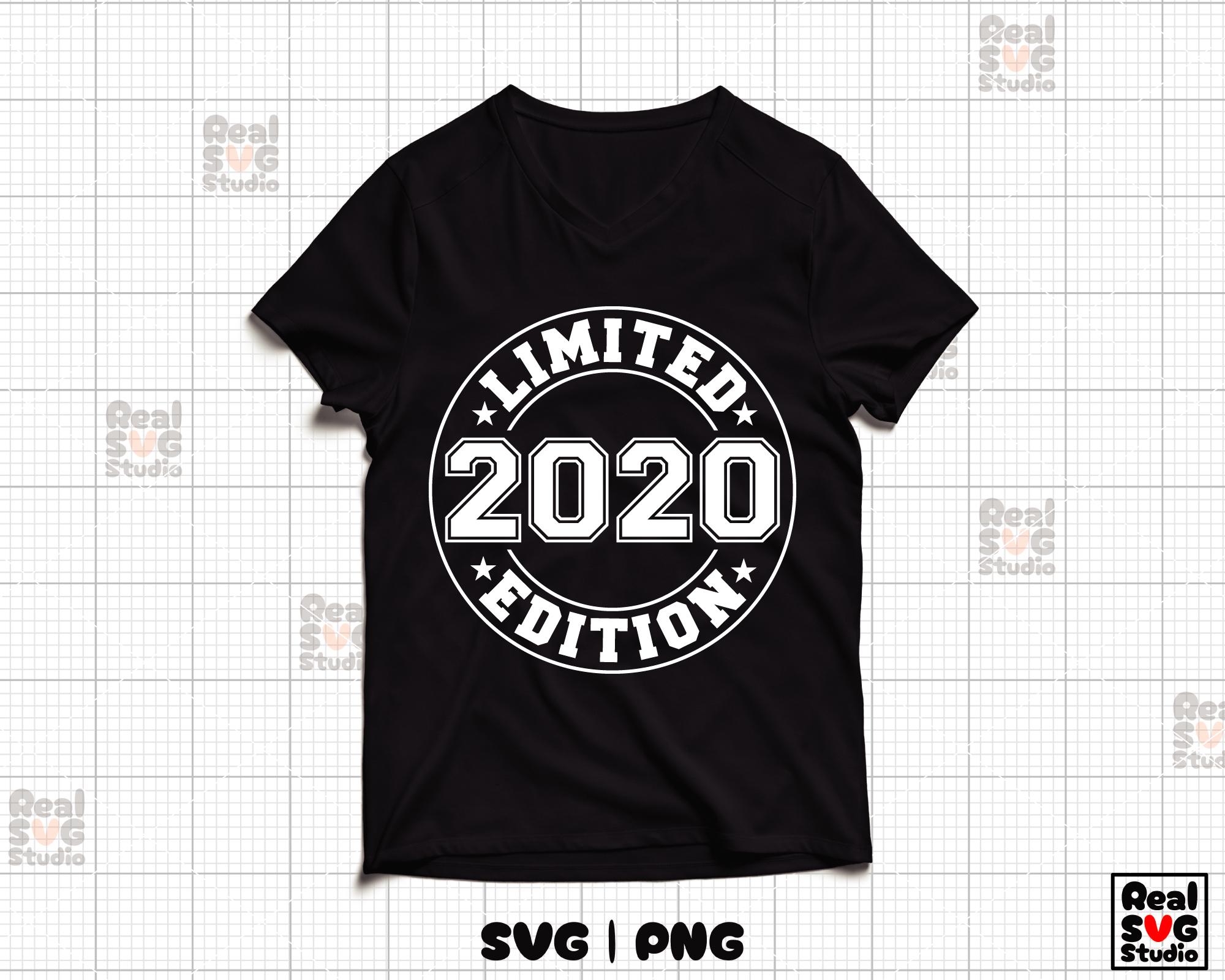 Limited Edition 2020 SVG, PNG: Birthday Cut File - Etsy