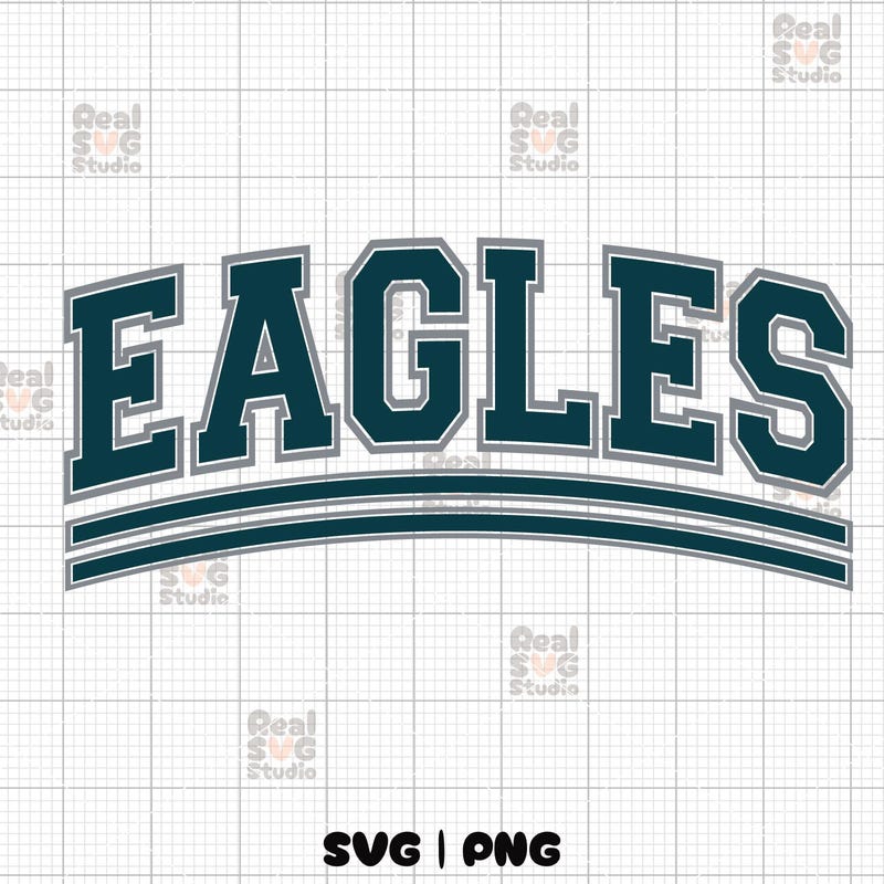 Philadelphia Eagles Font - Etsy