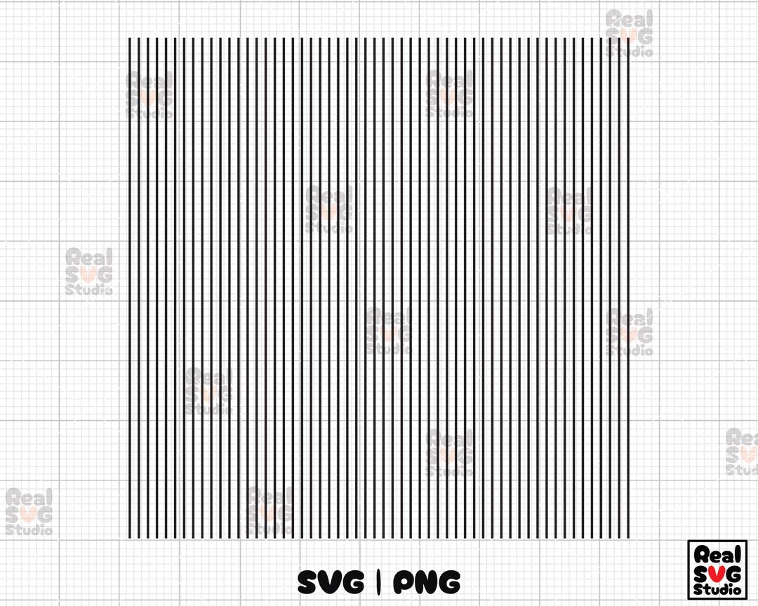 Stripe Pattern SVG | Seamless Stripe Pattern PNG | Vertical Lines ...