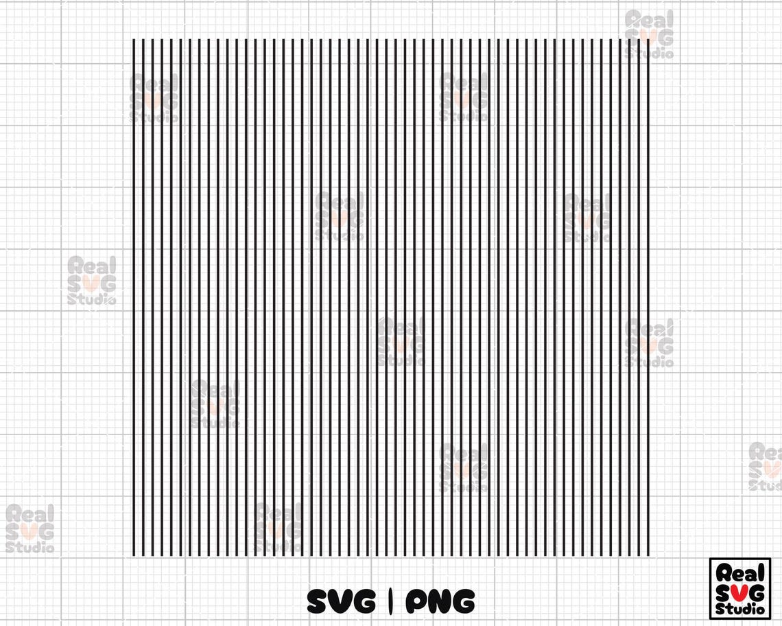 Stripe Pattern SVG | Seamless Stripe Pattern PNG | Vertical Lines ...