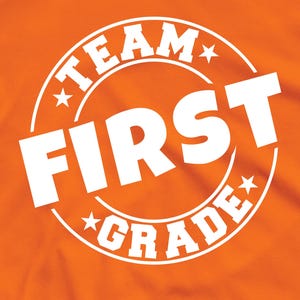 Team First Grade SVG, PNG | First Day of School Svg | Back to School ...