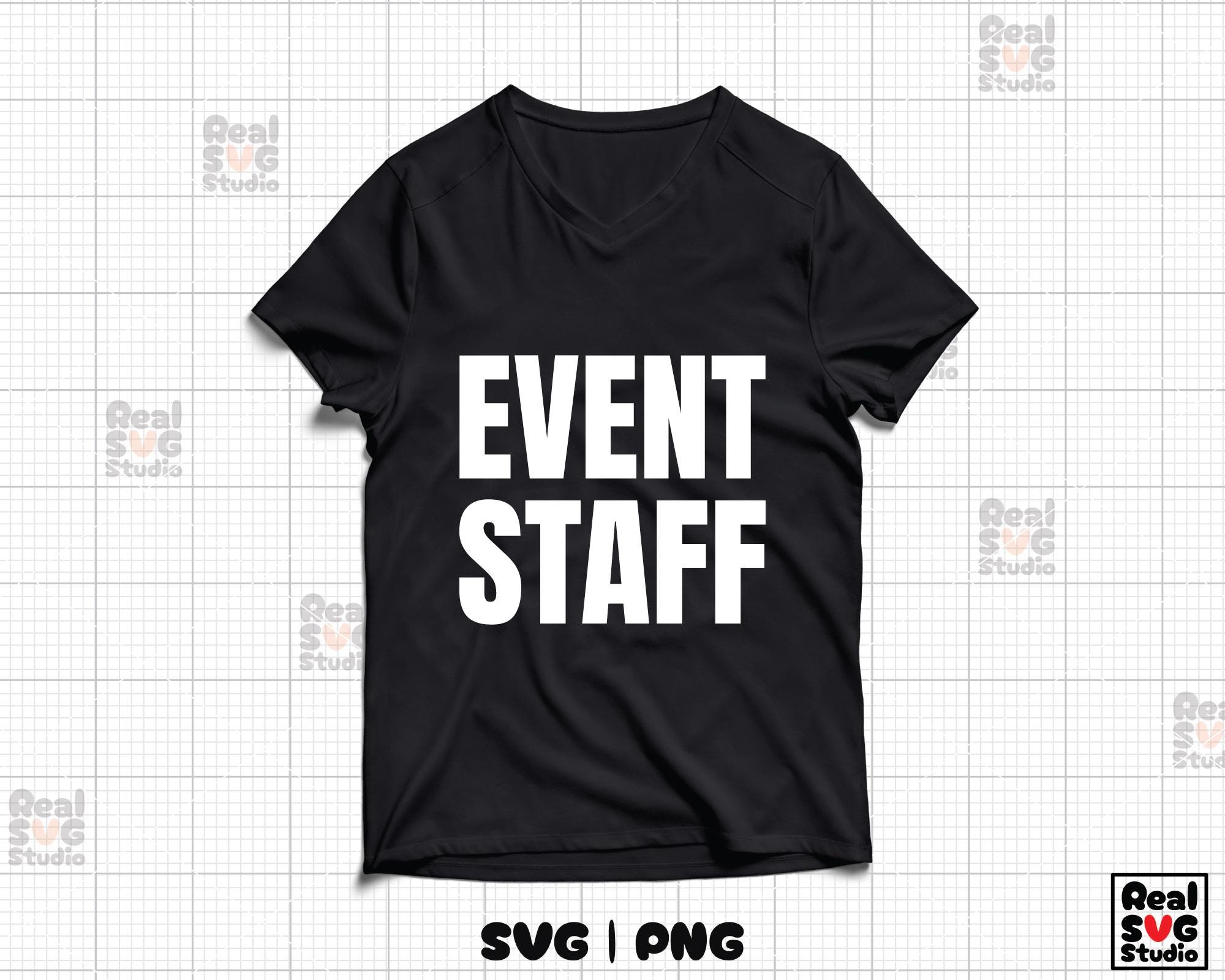Event Staff SVG, PNG Digital Download | Staff Shirt Design | Eventsquad ...
