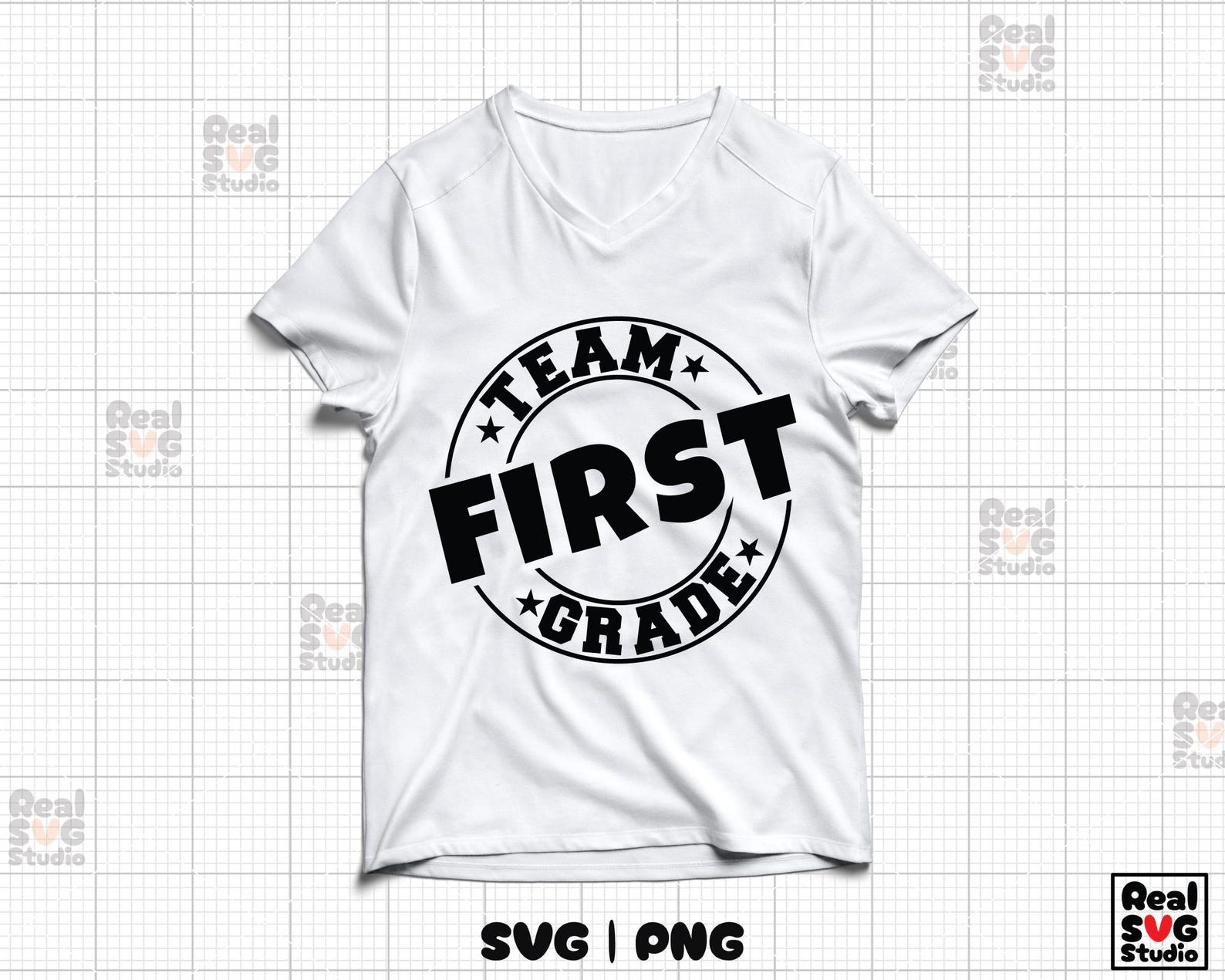 Team First Grade SVG, PNG | First Day of School Svg | Back to School ...
