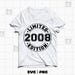 Limited Edition 2008 SVG, PNG | Birthday Svg | Est 2008 Shirt Svg ...