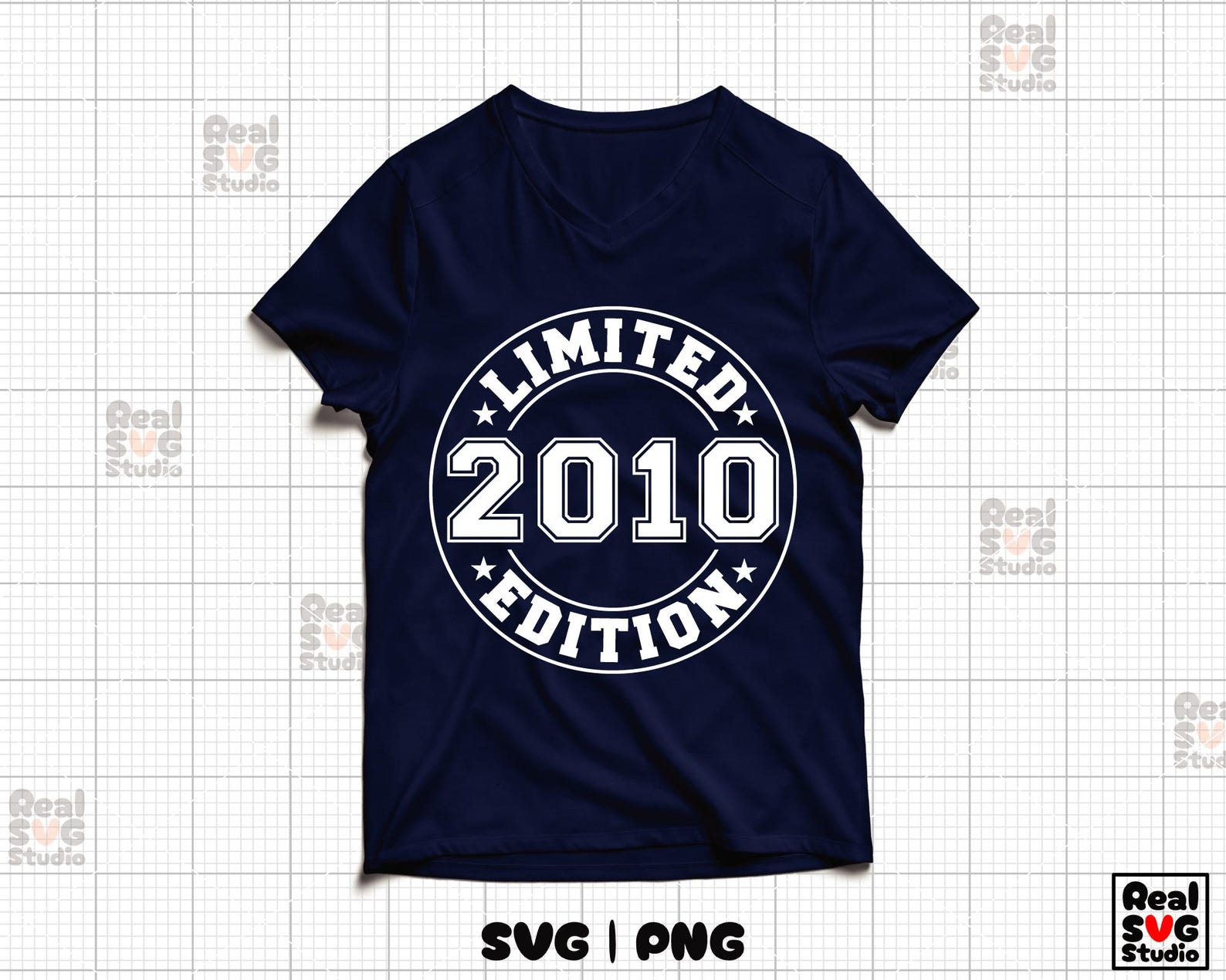 Limited Edition 2010 Birthday SVG PNG Cut Files - Etsy