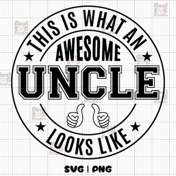 Best Uncle Ever Svg - Etsy