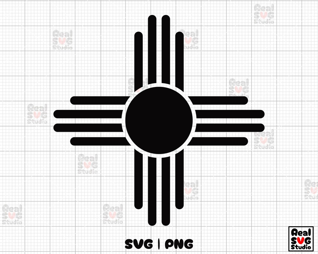 Zia Sun SVG, PNG Digital Download | Zia Sun Cut File Cricut ...