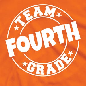 Team Fourth Grade SVG PNG | First Day of School Svg | Back to School ...
