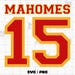 Patrick Mahomes Celebration Vector Image Files (.svg, .pdf, .ai, & .eps ...