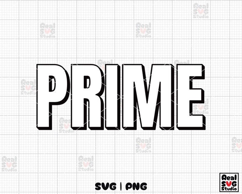 Prime SVG | Prime 3D Design Svg | Prime Png | Prime Cut Files | Prime ...