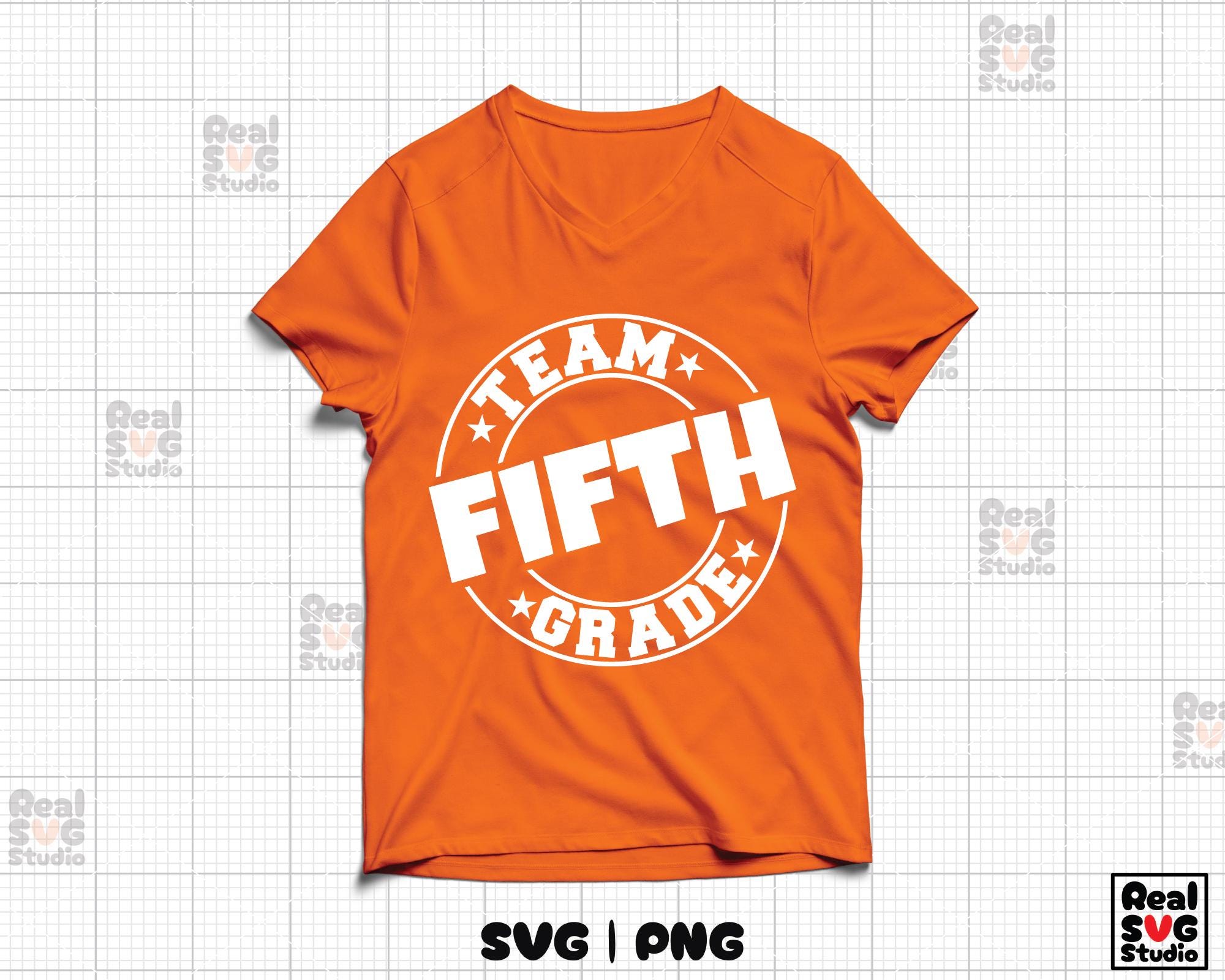 Team Fifth Grade SVG PNG: Back to School Shirt Design - Etsy