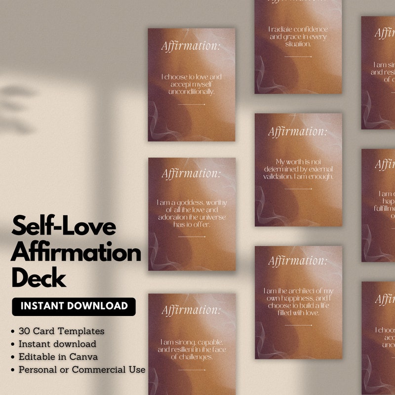 Self Love Cards - Etsy