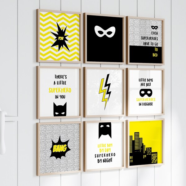 Superhero Room Decor - Etsy