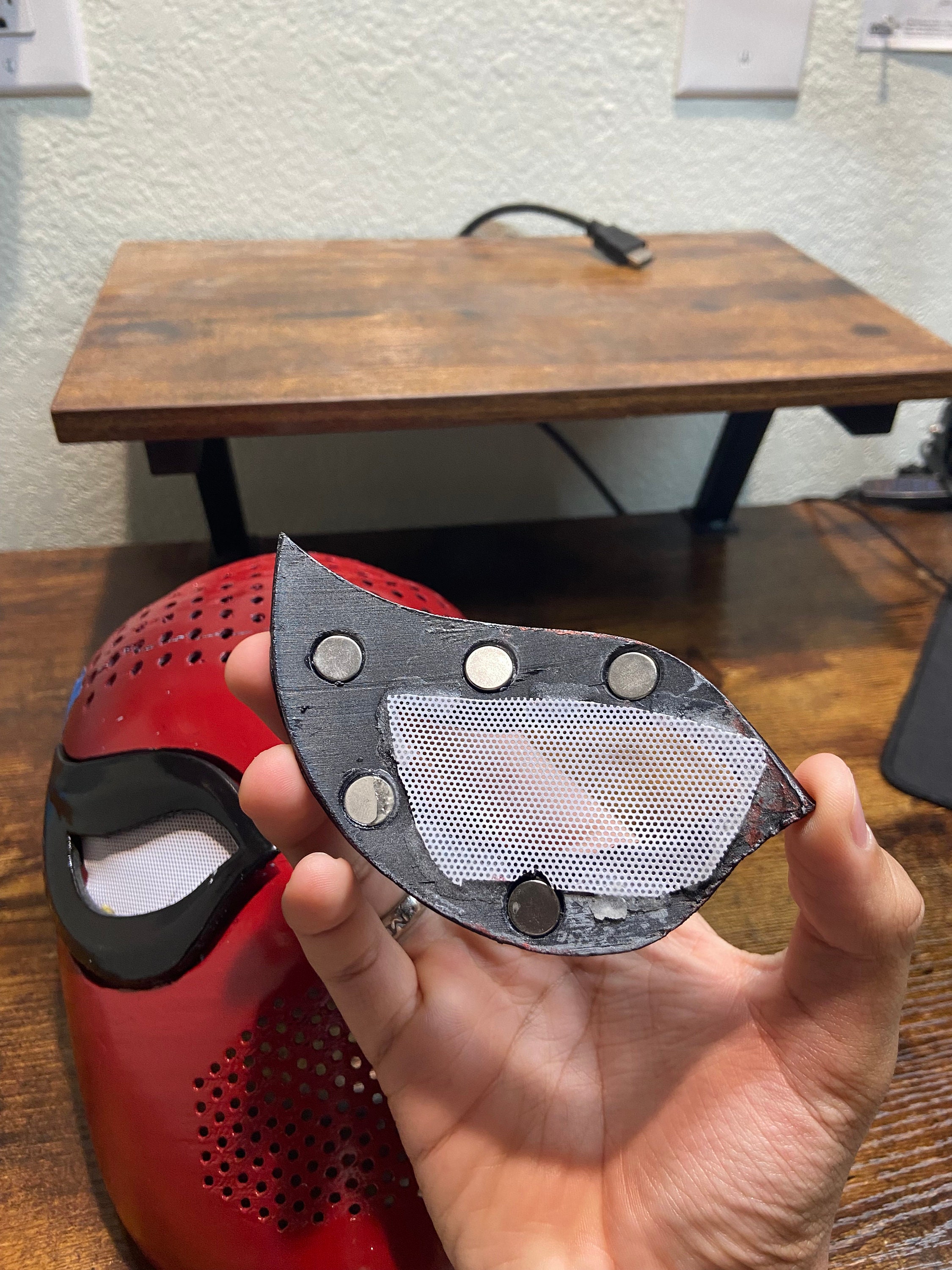 Spider-man Faceshell - Etsy