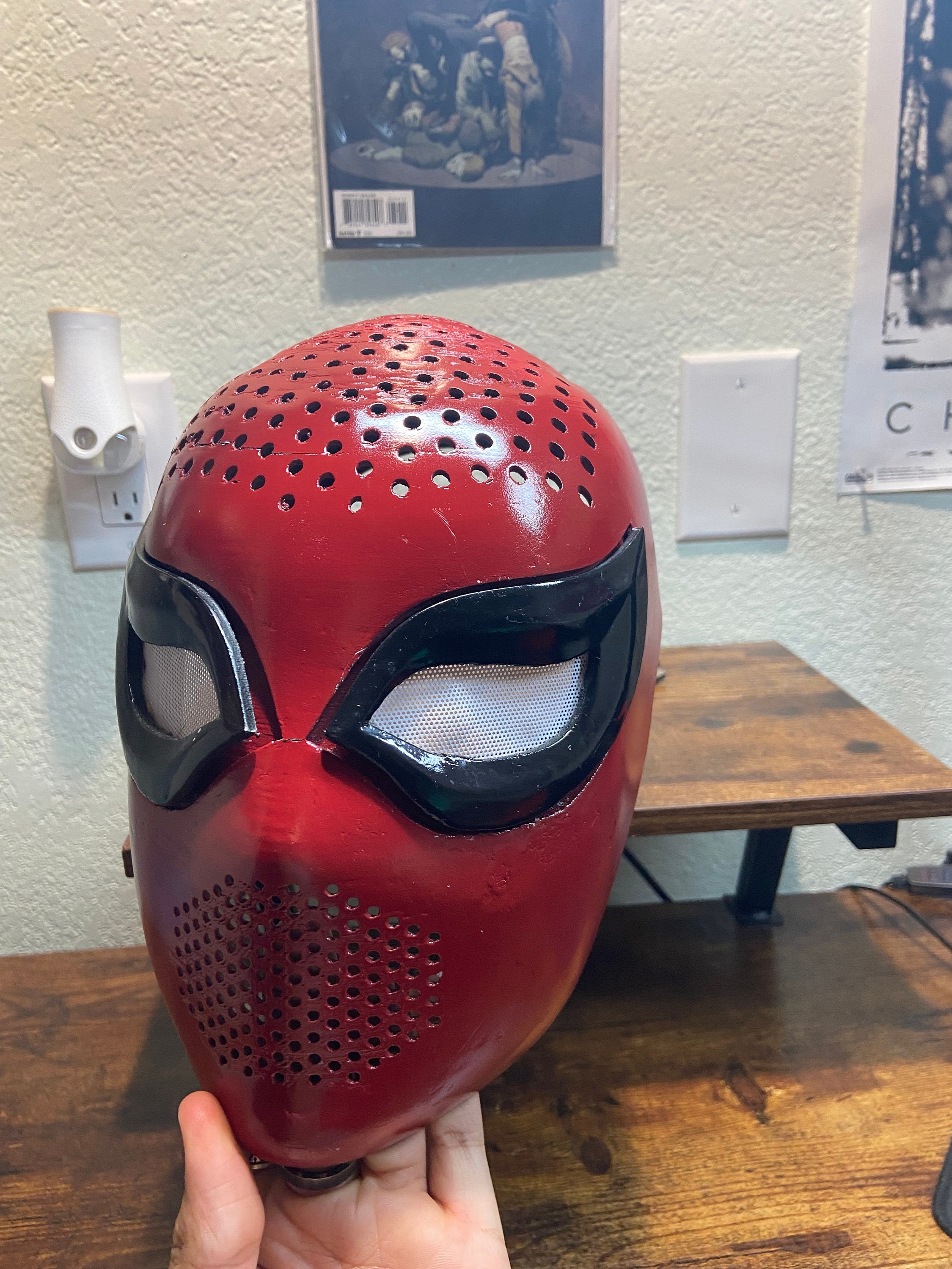 Spider-man Faceshell - Etsy