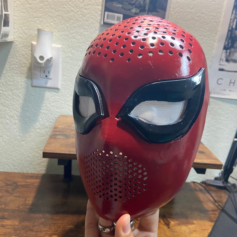 Spiderman Faceshell - Etsy