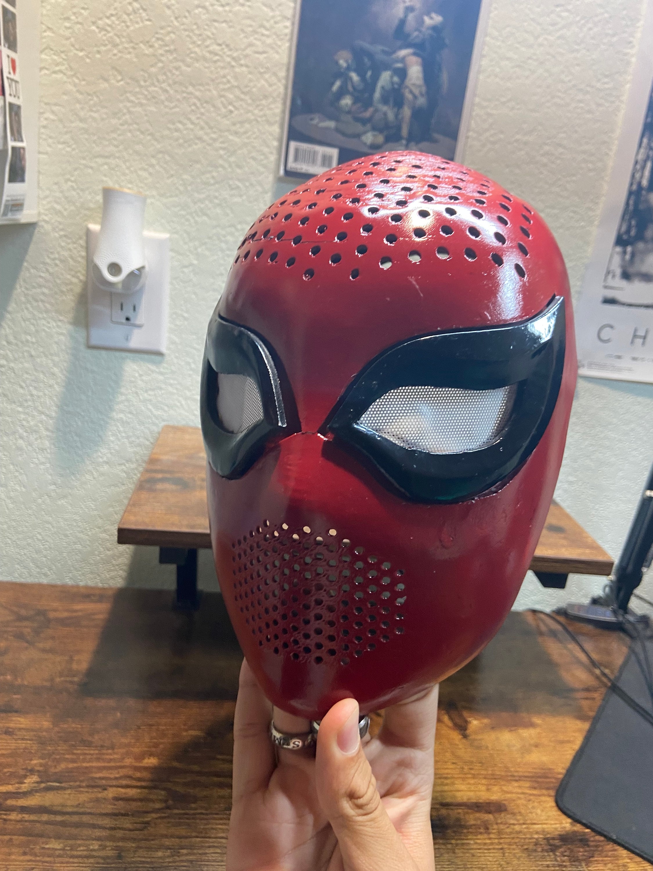 Spider-man Faceshell - Etsy