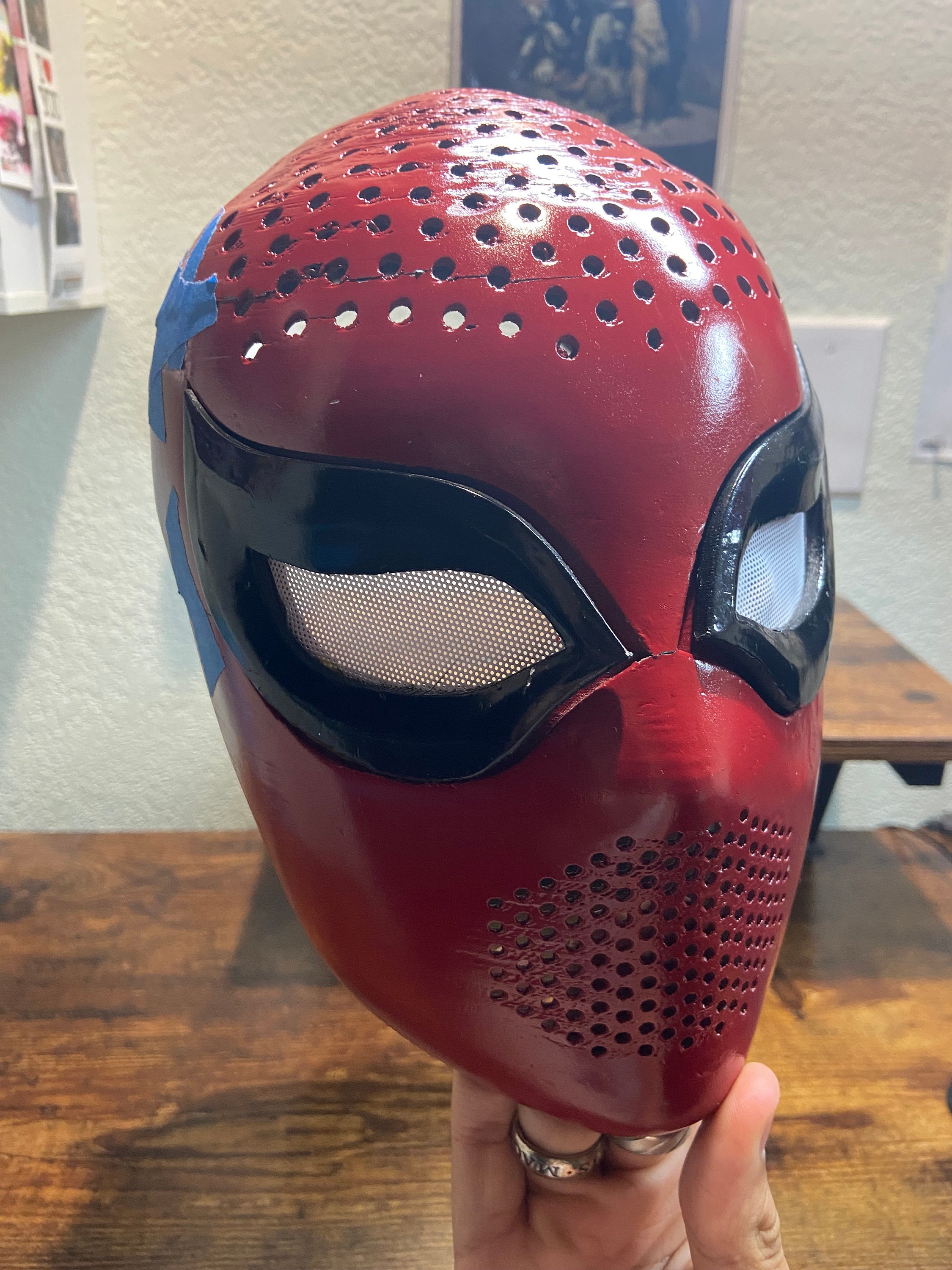 Spider-man Faceshell - Etsy
