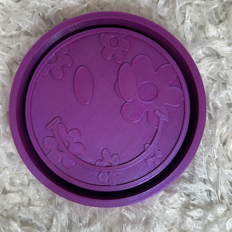 Shaker Coaster Mold - Etsy