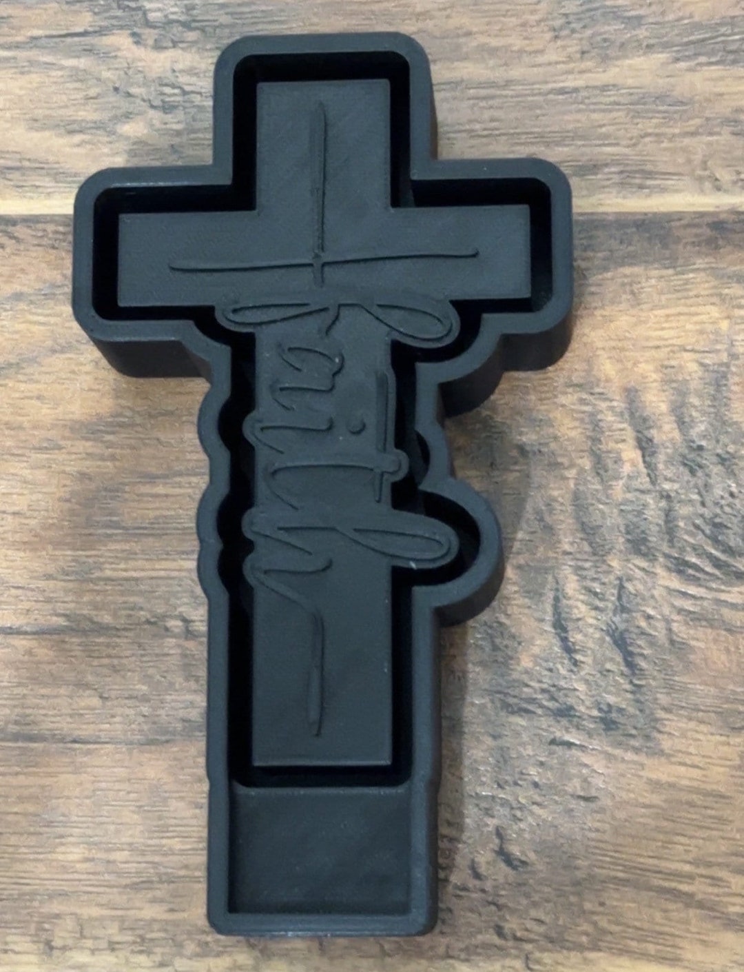 Faith Cross Freshie Mold, Silcone Mold for Car Freshies, Molds for ...