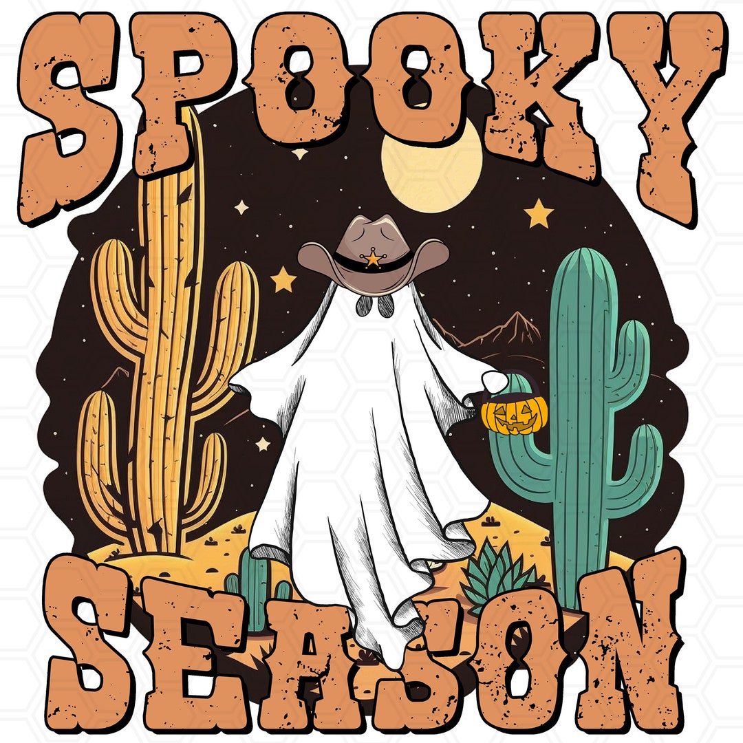 Retro Spooky Season PNG, Spooky Season Png, Halloween Png, Groovy ...