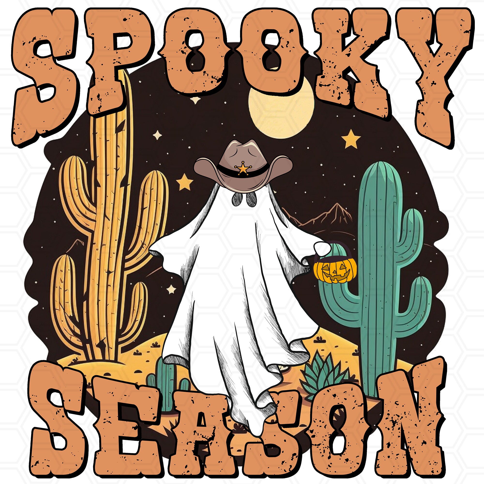 Retro Spooky Season PNG, Spooky Season Png, Halloween Png, Groovy ...